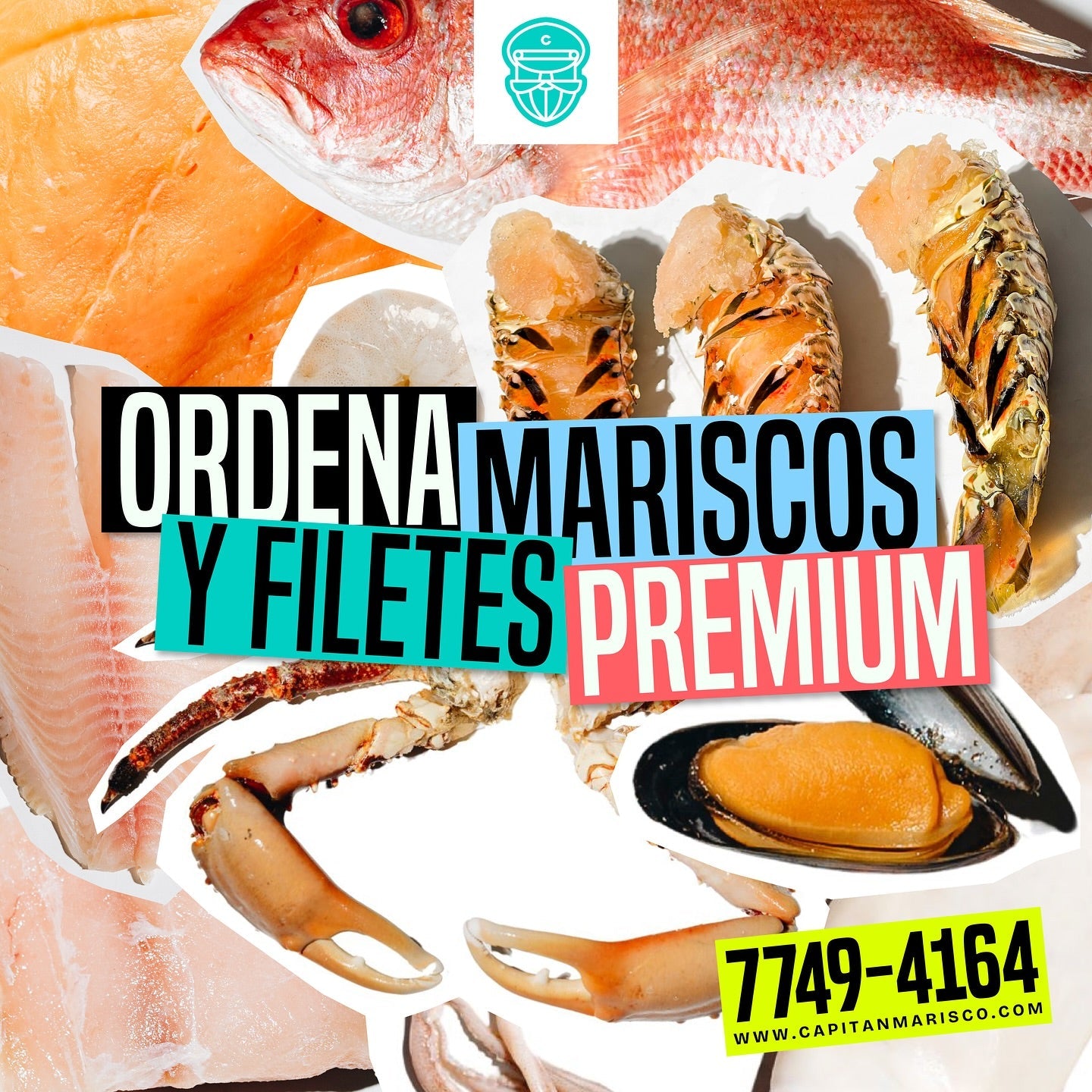 Promociones de Mariscos y Filetes – Capitán Marisco